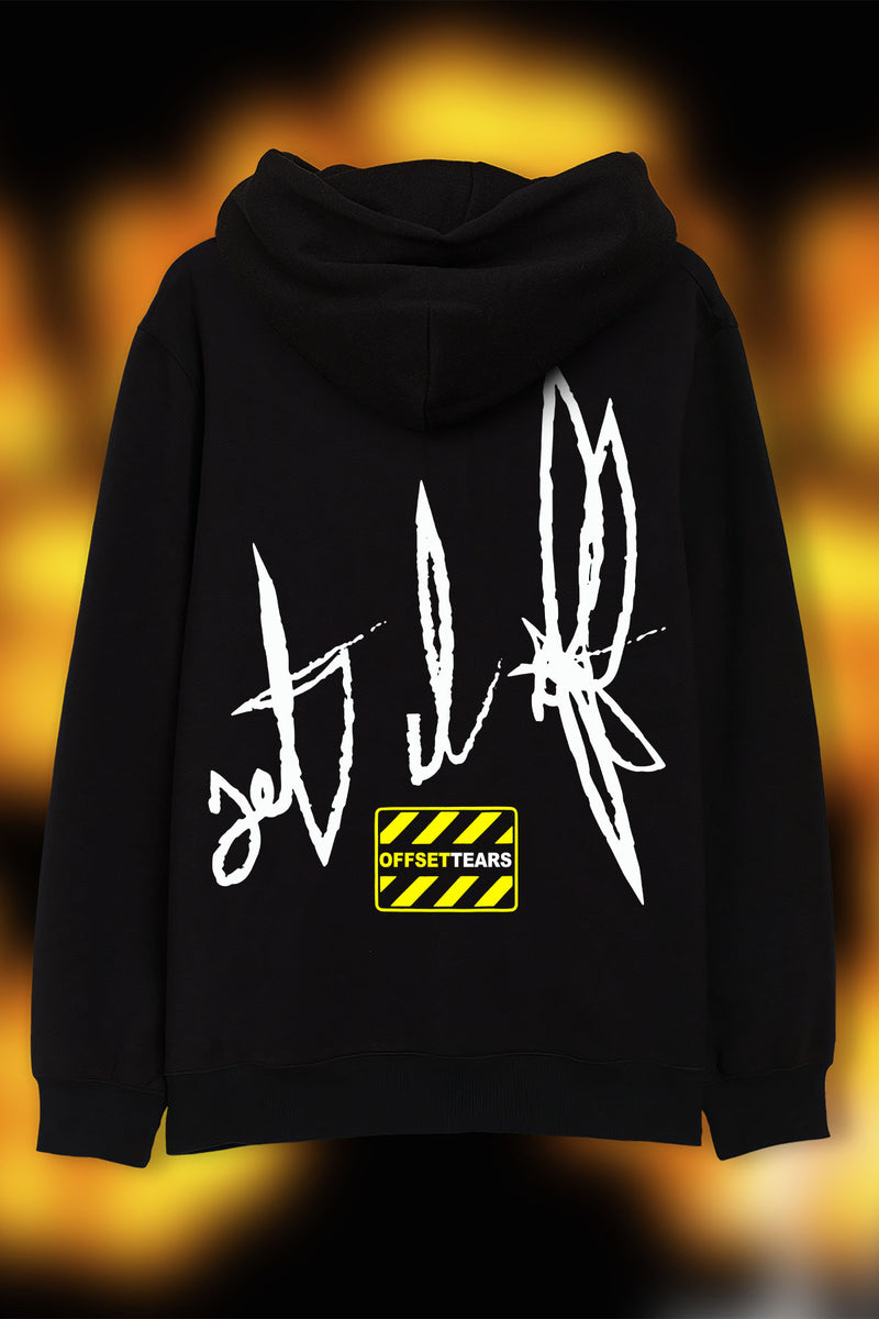 OFFSET TEARS Hoodie OVERSIZE – WAVEDO