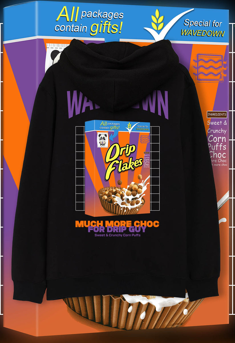 DRIP FLAKES Hoodie OVERSIZE – WAVEDO
