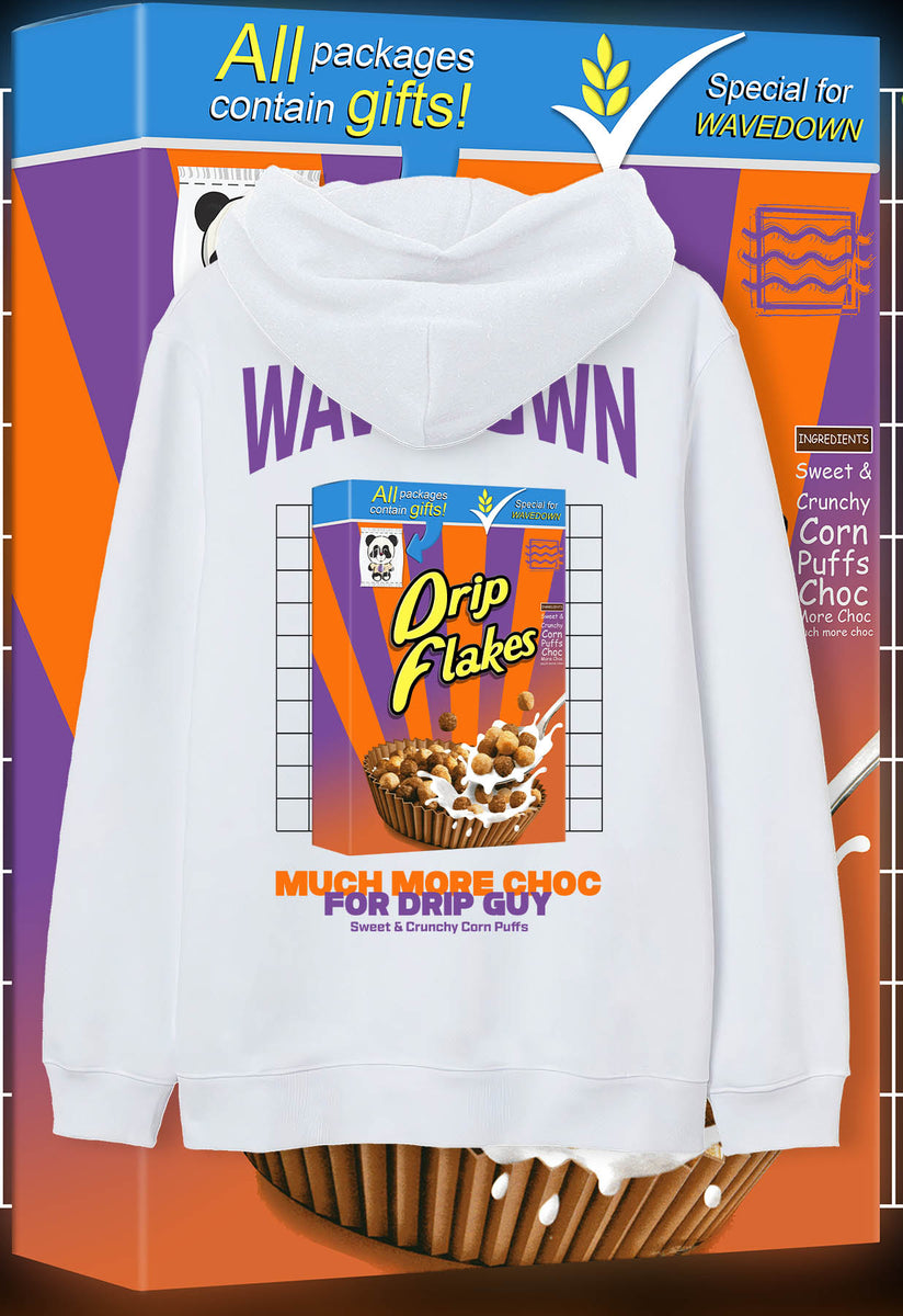 DRIP FLAKES Hoodie OVERSIZE – WAVEDO